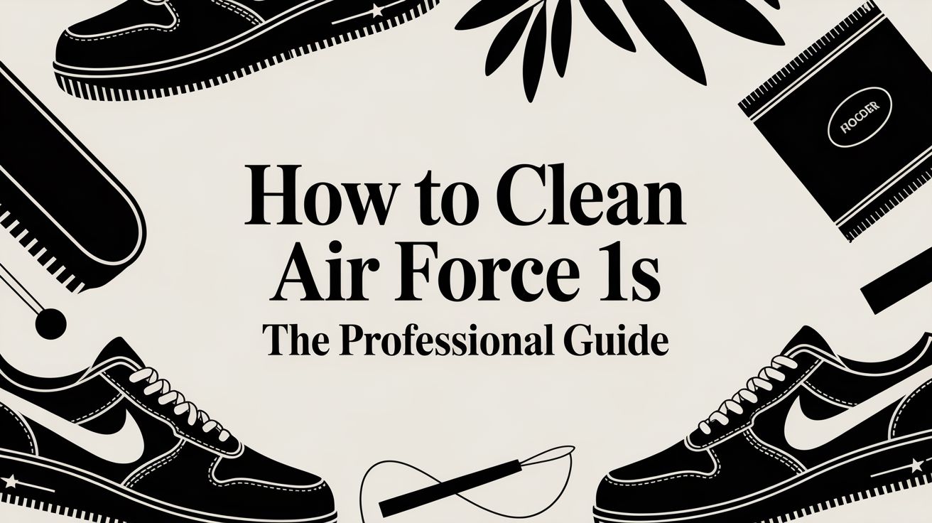 A Materials Expert’s Guide on How to Clean Air Force 1s – Gold Standard